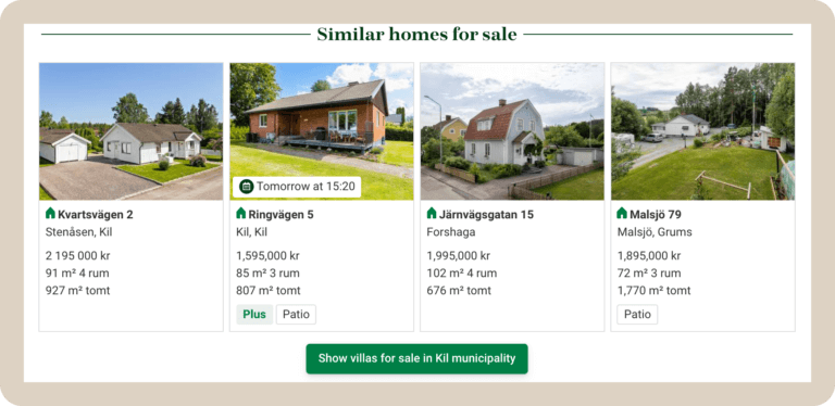 How to find a property in Sweden - Hemnet