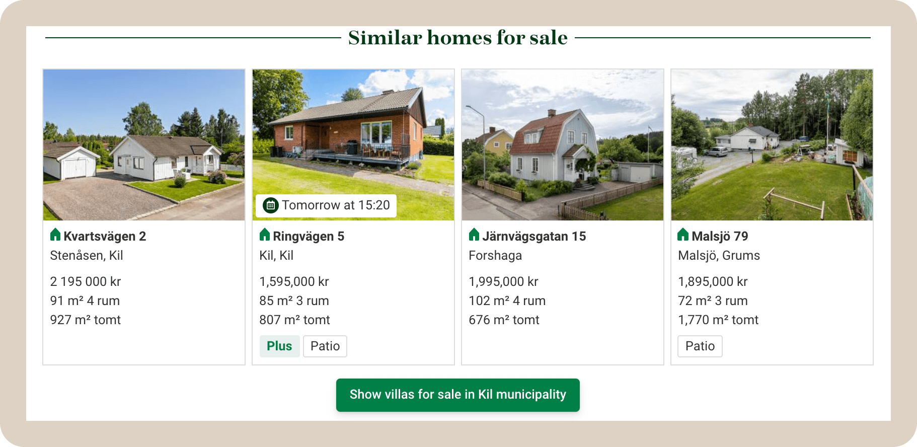 How to find a property in Sweden - Hemnet